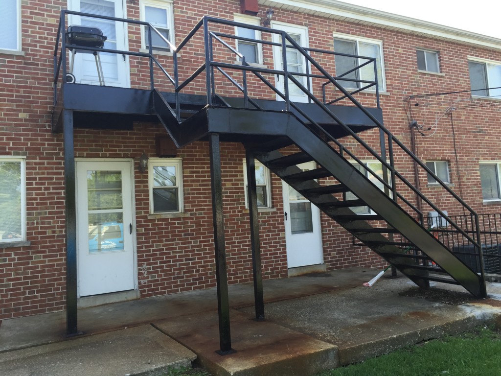 Welding Fabricated Stairwell - Valley Park Welding