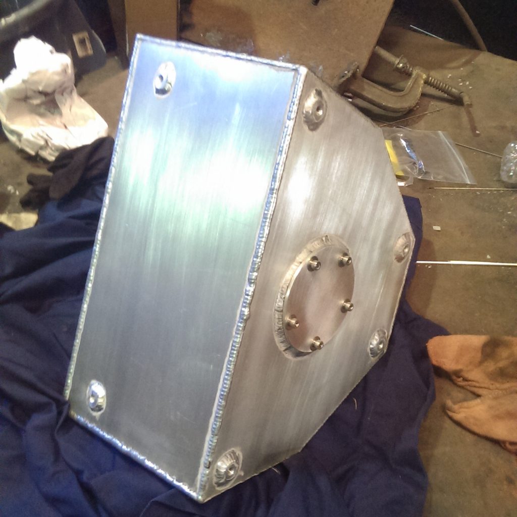 Fabricated Aluminum Fuel Tank - Valley Park Welding